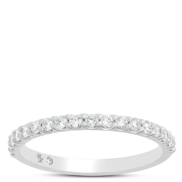 BELLA PONTE 14k White Gold Diamond Anniversary Band - Wg