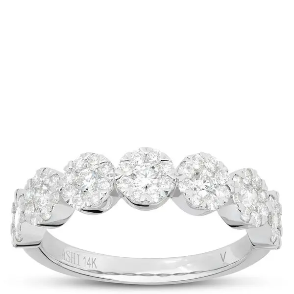 Benbridge Circle Diamond Cluster Ring - Wg