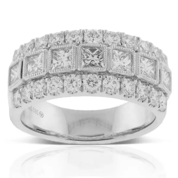 Benbridge 14k Diamond Band - Wg