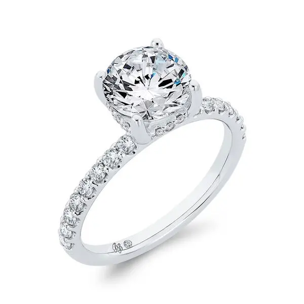 BELLA PONTE Engagement Ring Setting 14k - Wg