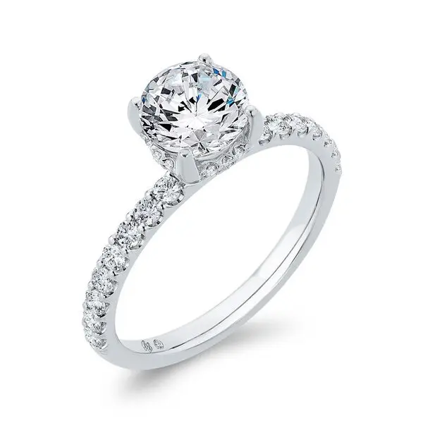 BELLA PONTE Engagement Ring Setting 14k - Wg
