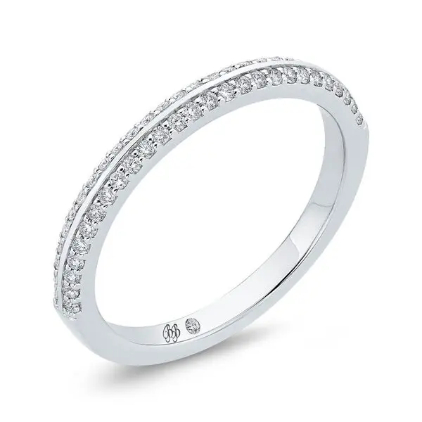 BELLA PONTE Diamond Band In 14k White Gold - Wg