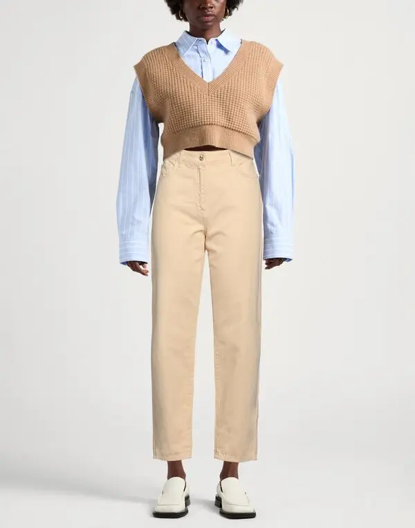 Patrizia Pepe Cotton Jeans - Beige