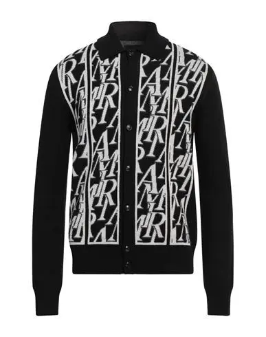 Amiri Logo-print Wool Cardigan