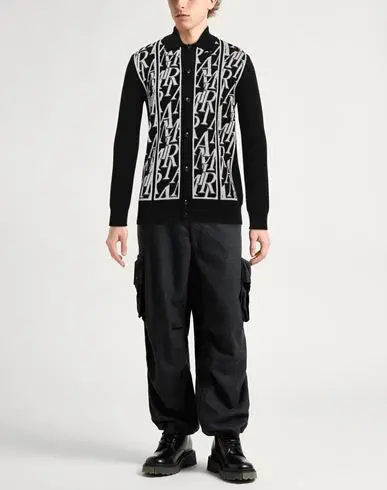 Amiri Logo-print Wool Cardigan