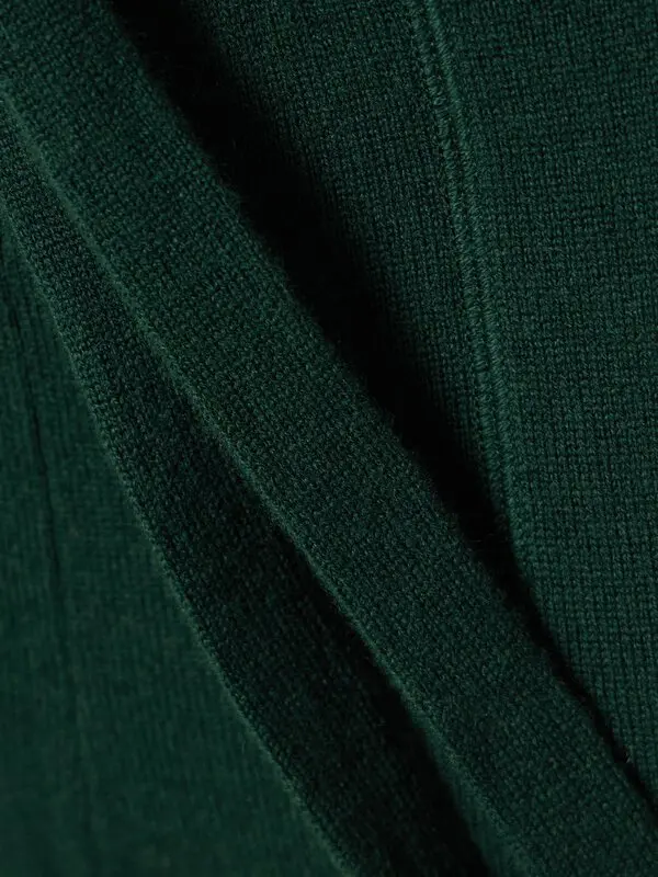 ERES Colorama Maille Star Wool And Cashmere-blend Tapered Track Pants - Green
