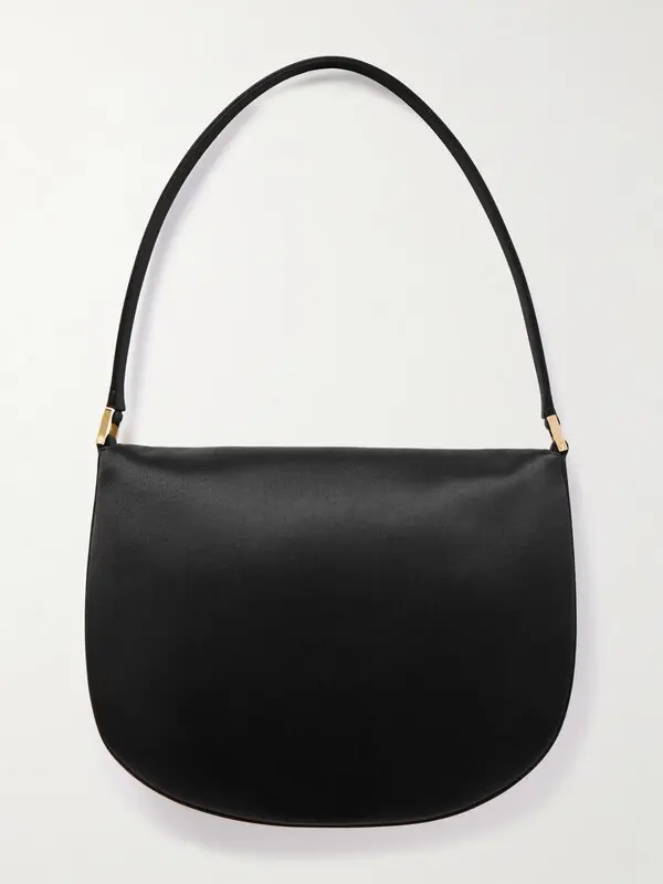 Savette Tondo Small Satin Shoulder Bag