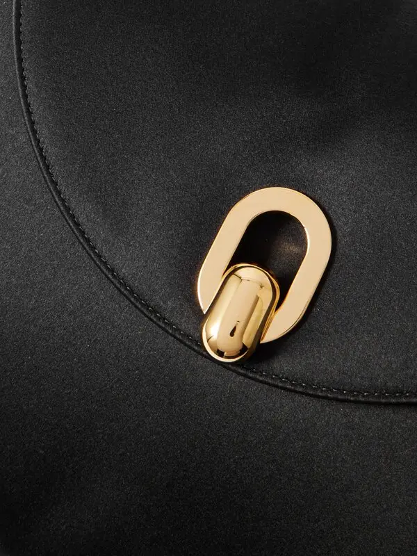 Savette Tondo Small Satin Shoulder Bag