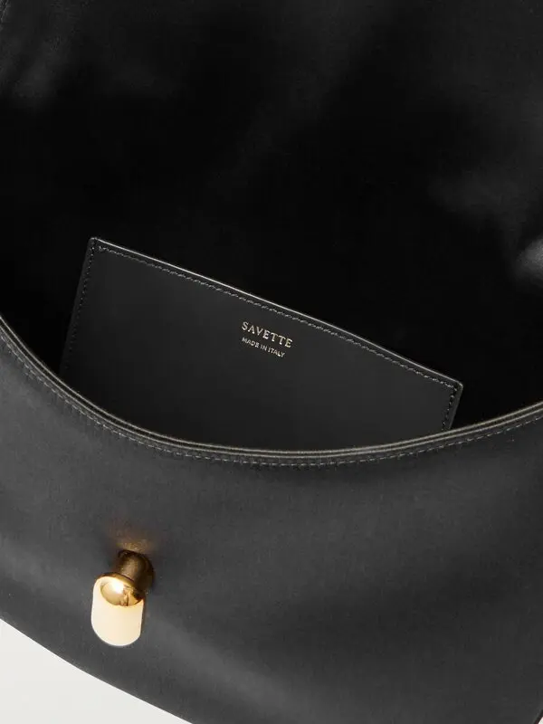 Savette Tondo Small Satin Shoulder Bag
