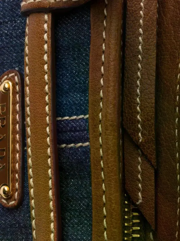 Prada Denim Tote Bag
