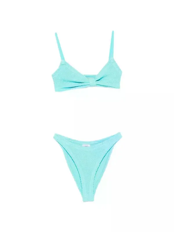 Hunza G V-neck Bikini - Blue