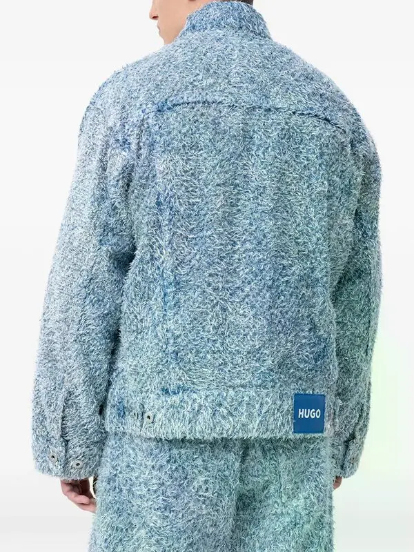 Hugo Textured Denim Jacket