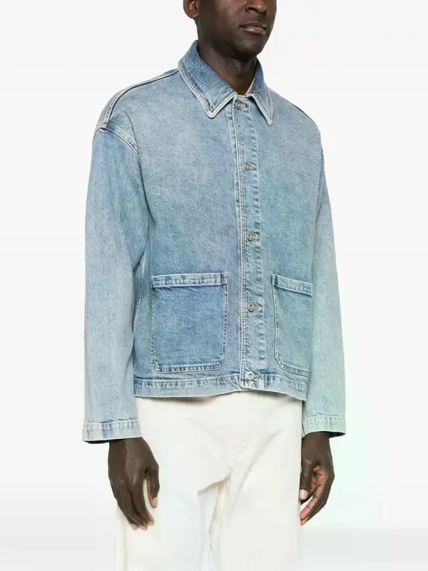 Emporio Armani Front-pocket Denim Jacket