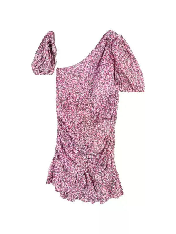 ISABEL MARANT VINTAGE Printed Mini Dress - Pink