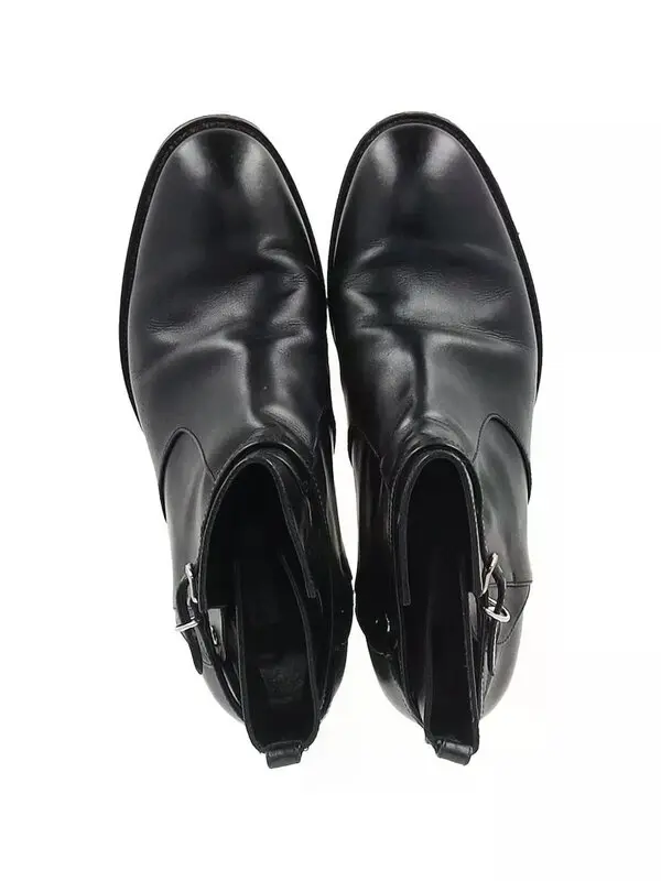 Balenciaga Papier Buckle-strap Ankle Boots
