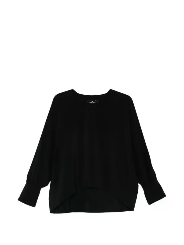 Ermanno Scervino Cuffed Blouse - Black