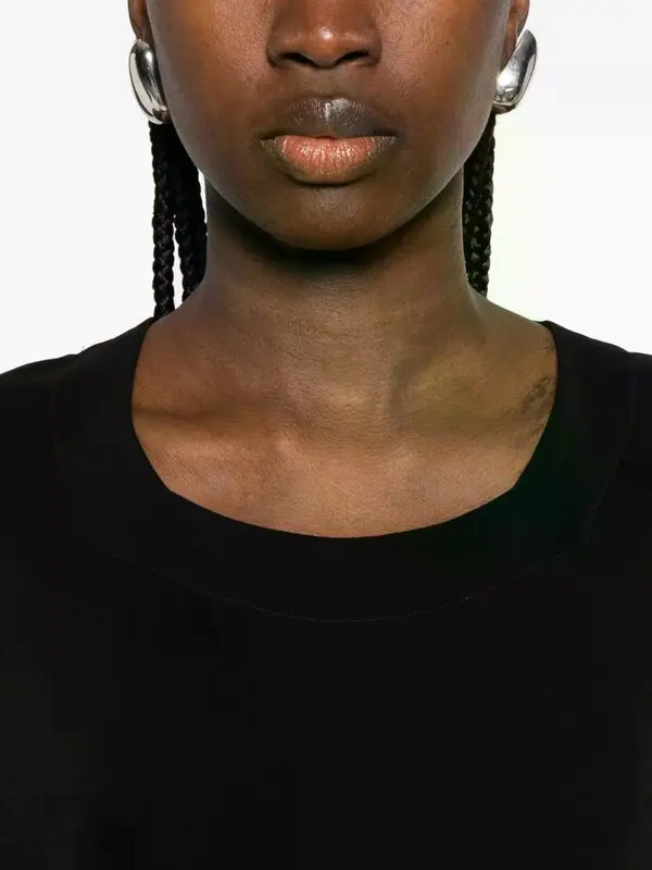 Ermanno Scervino Cuffed Blouse - Black