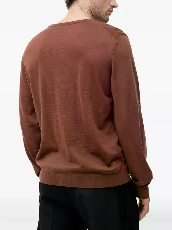 BOSS Crew-neck Knitted Sweater