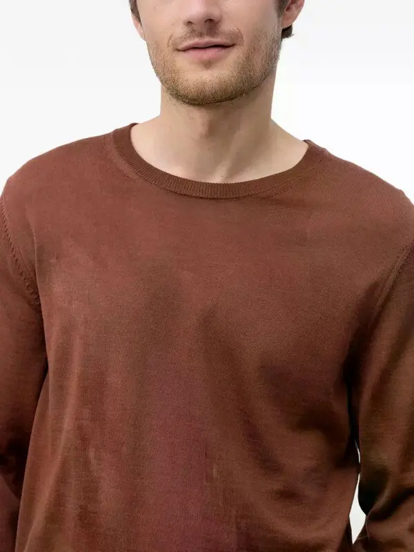 BOSS Crew-neck Knitted Sweater