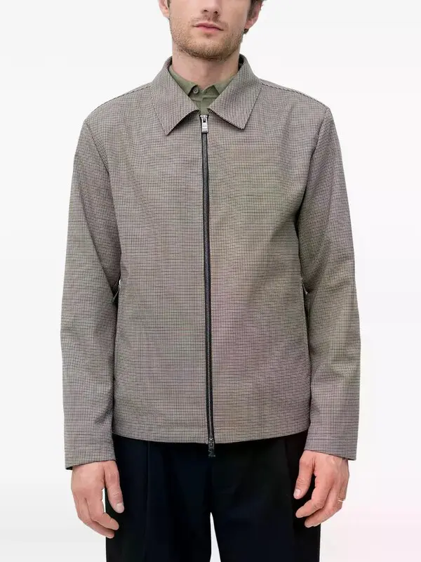 BOSS Check-pattern Jacket