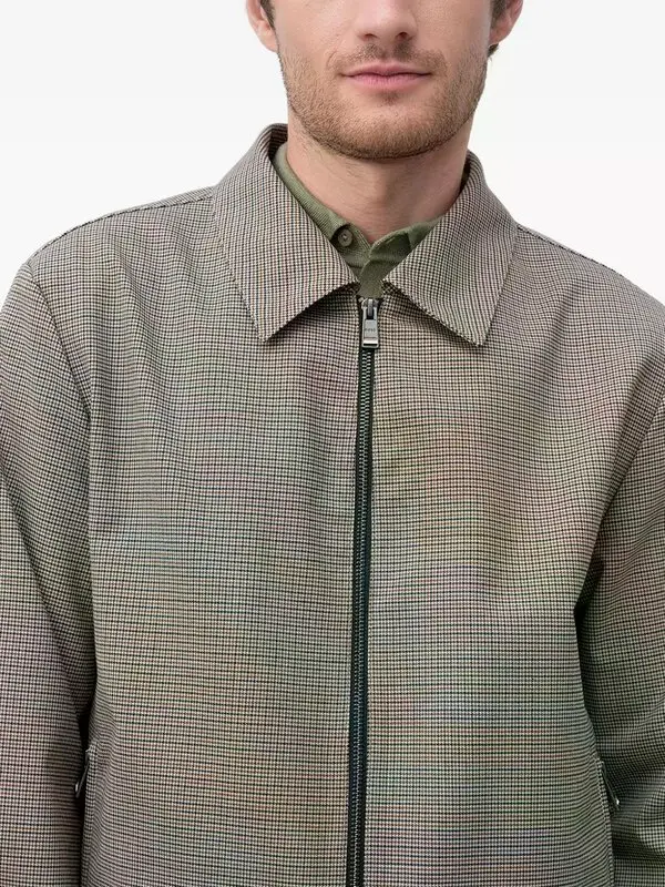 BOSS Check-pattern Jacket