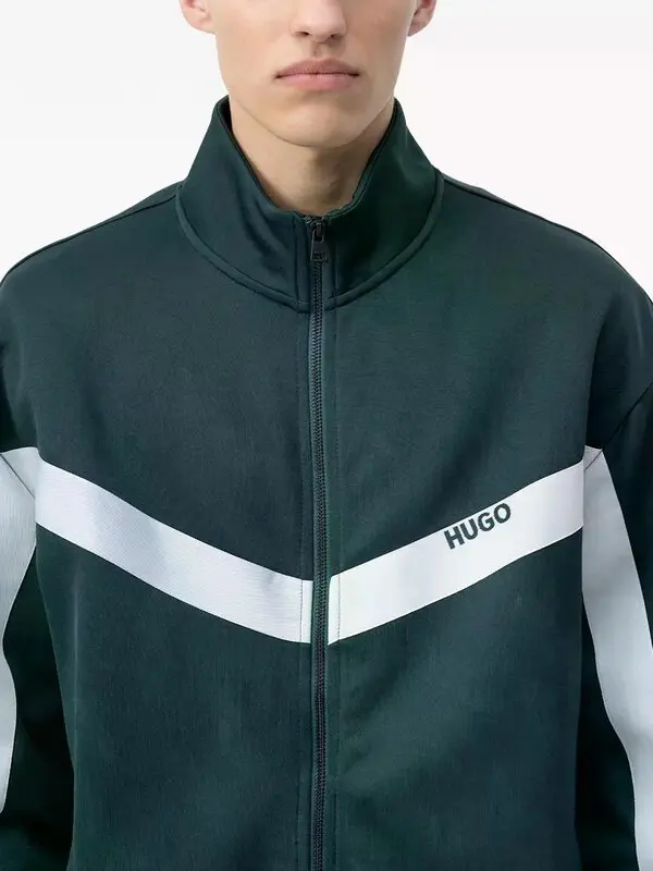 Hugo Striped Zip Jacket