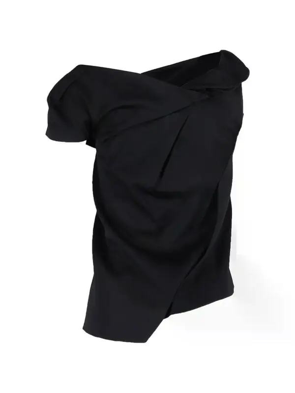 Roland Mouret Asymmetric Draped Top