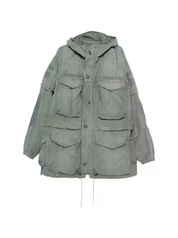 MAISON MARGIELA Hooded Multi-pocket Coat