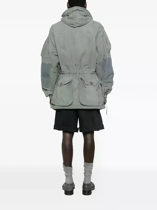 MAISON MARGIELA Hooded Multi-pocket Coat