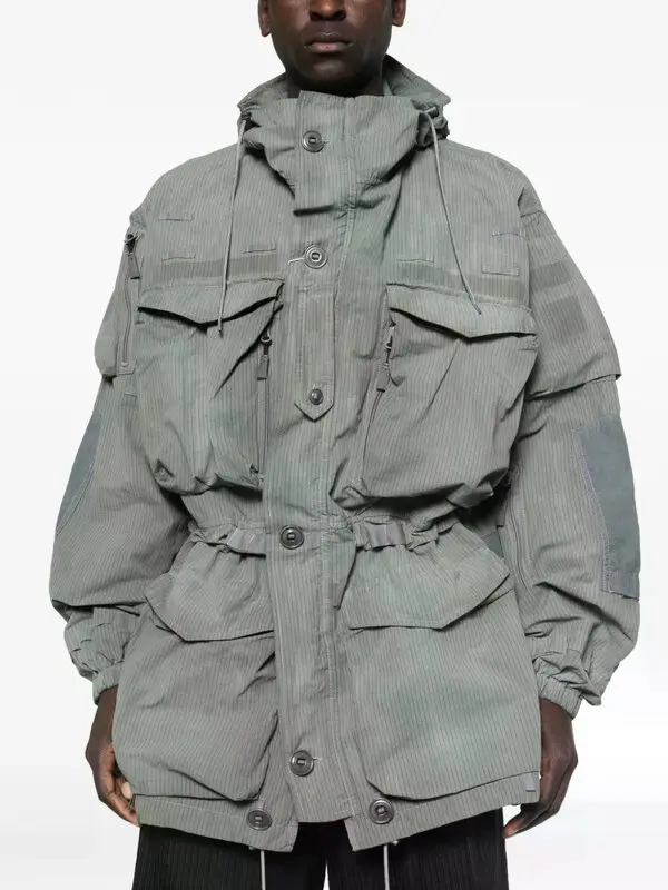 MAISON MARGIELA Hooded Multi-pocket Coat