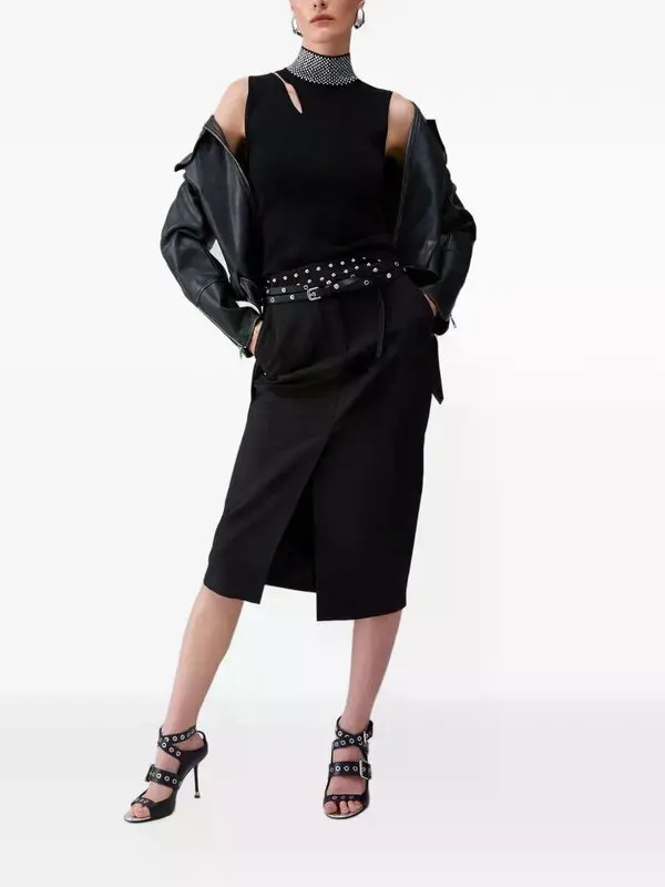 Liu Jo Studded Midi Skirt