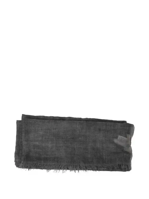 120% Lino Fringed Wool Scarf