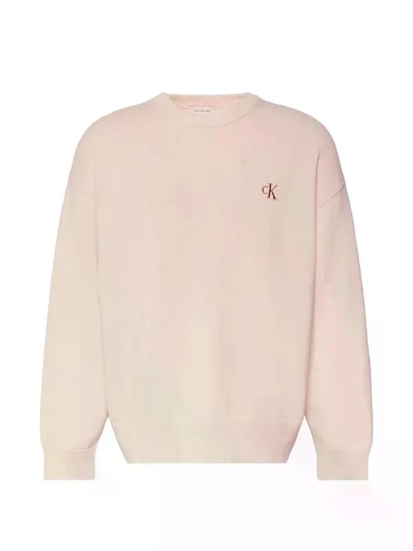 Calvin Klein Logo-embroidered Sweater