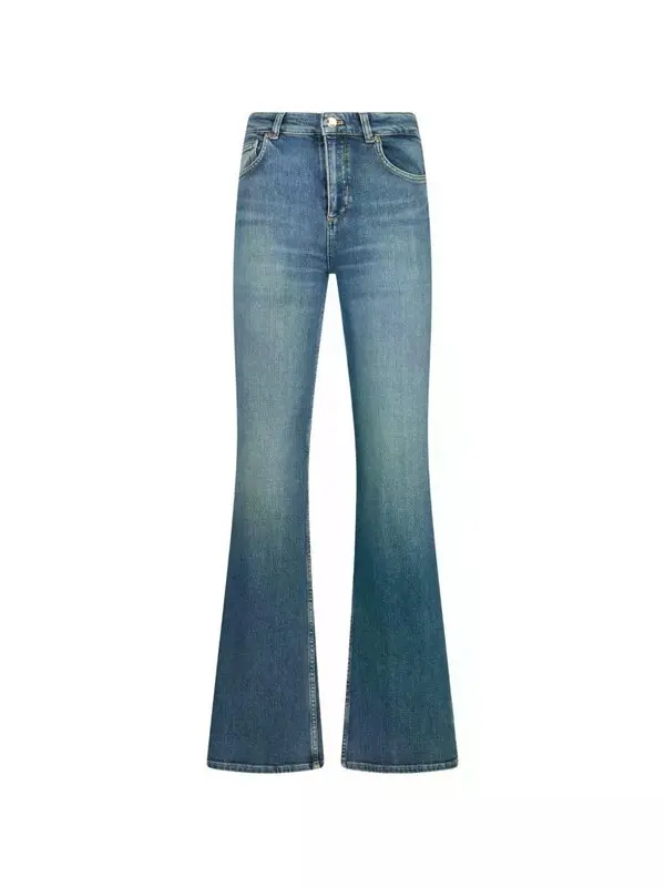 Liu Jo Stone-wash Flared Jeans