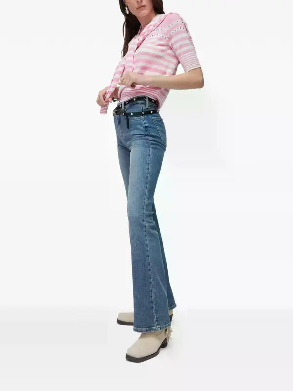 Liu Jo Stone-wash Flared Jeans