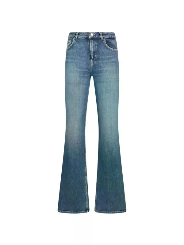 Liu Jo Stone-wash Flared Jeans