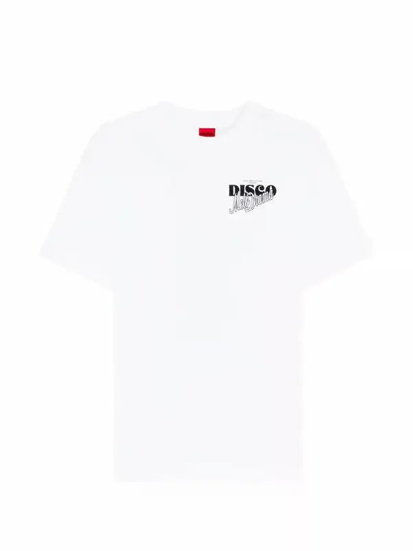 Hugo Graphic Print T-shirt - White