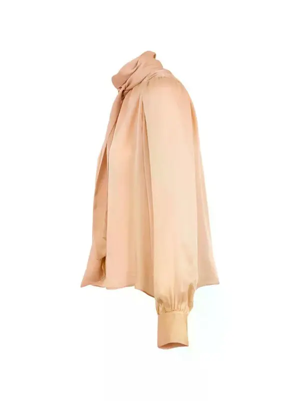 Ulla Johnson Ornament Tie-neck Blouse - Neutrals