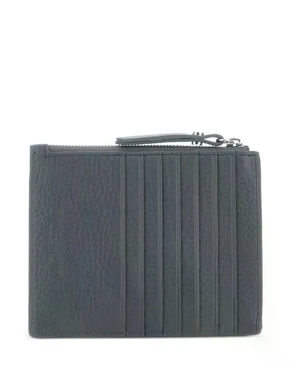 GIANNI CHIARINI Zip-up Grained Wallet
