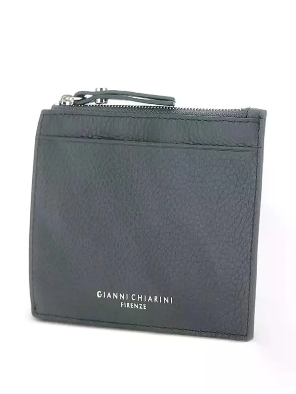 GIANNI CHIARINI Zip-up Grained Wallet