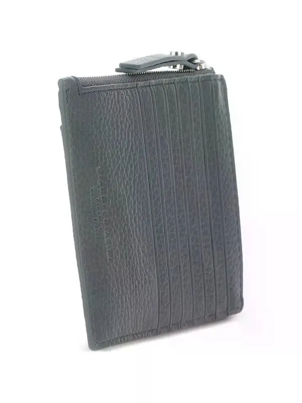 GIANNI CHIARINI Zip-up Grained Wallet