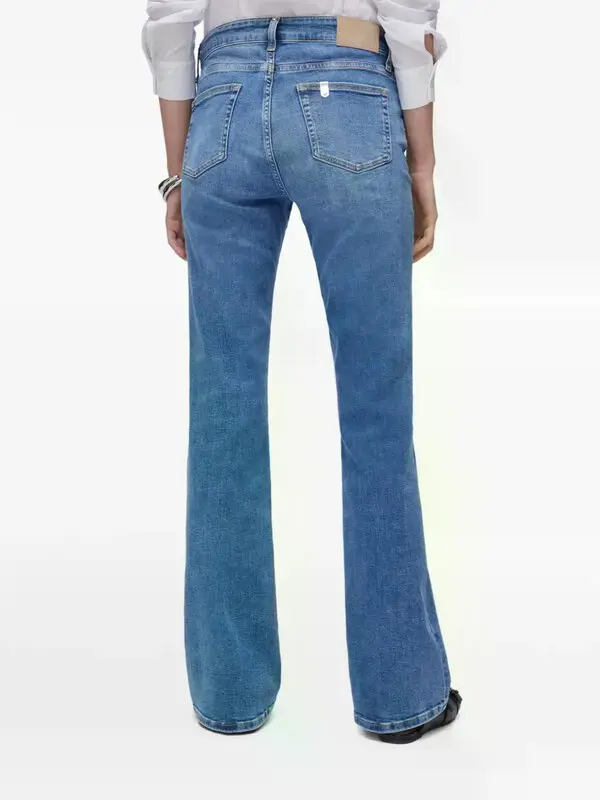 Liu Jo Stone-bleached Bootcut Jeans