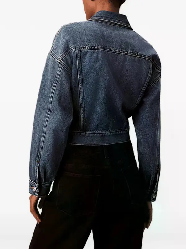Calvin Klein Zip-up Denim Jacket