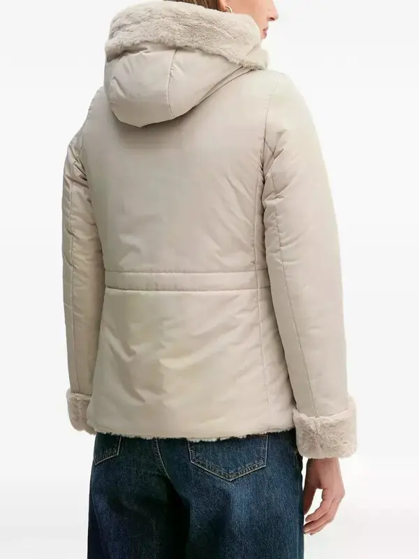 Geox Faux Fur Hooded Jacket