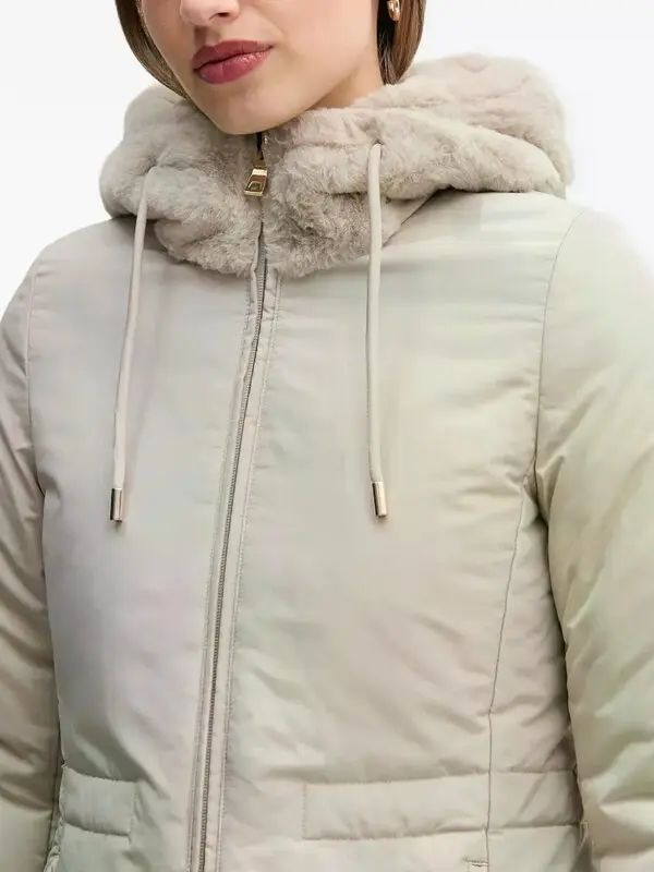 Geox Faux Fur Hooded Jacket