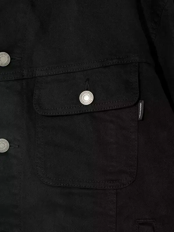 Undercover Distressed Cotton Denim Jacket