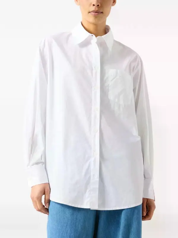 American Vintage Buttoned Shirt With Chest Pocket
