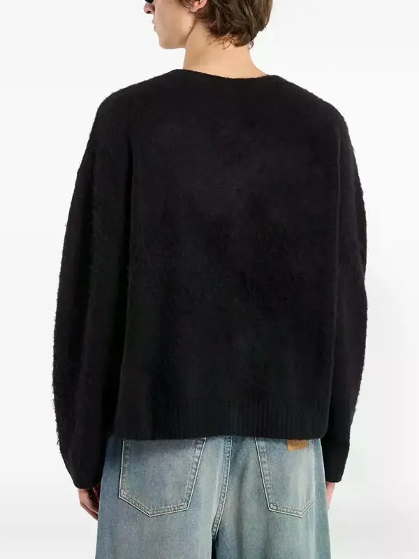 REPRESENT Textured Knit V-neck Cardigan