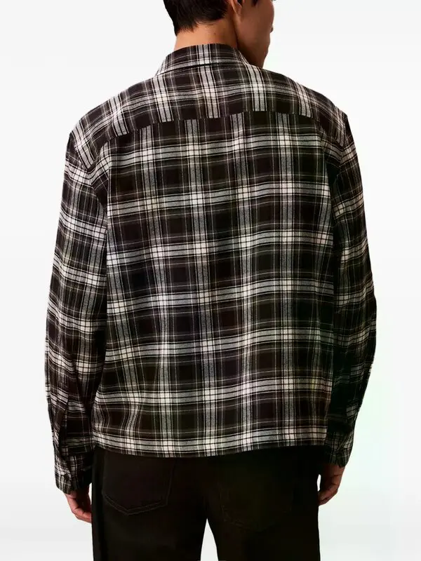 Calvin Klein Long-sleeved Checked Shirt