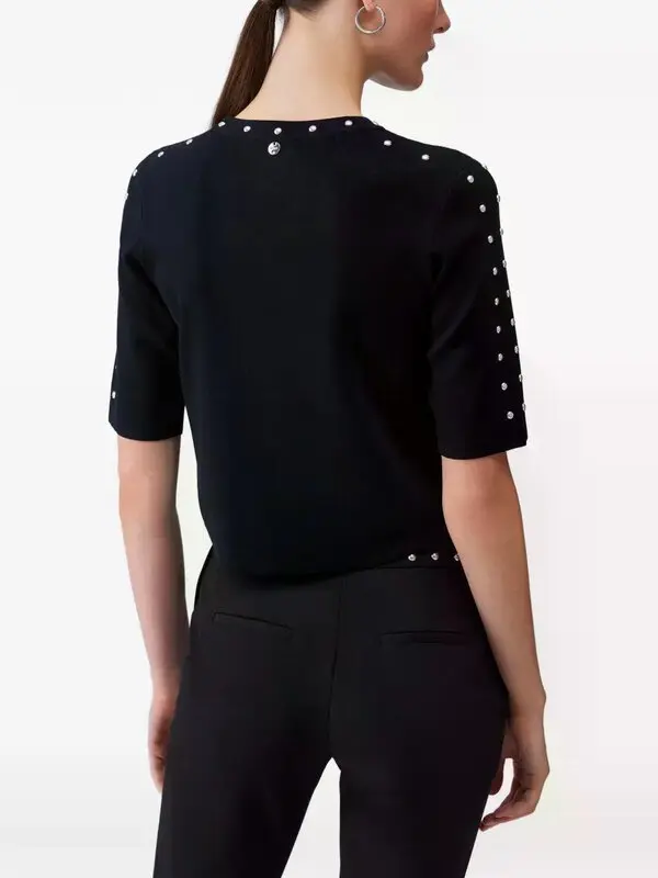 Liu Jo Stud-embellished Knit Top